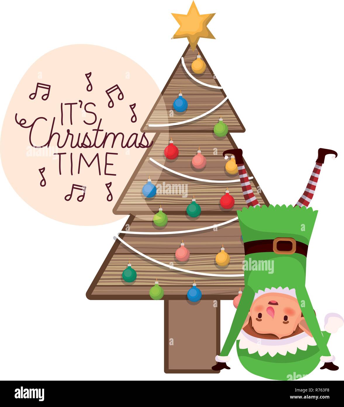 Wood elf Stock Vector Images - Alamy