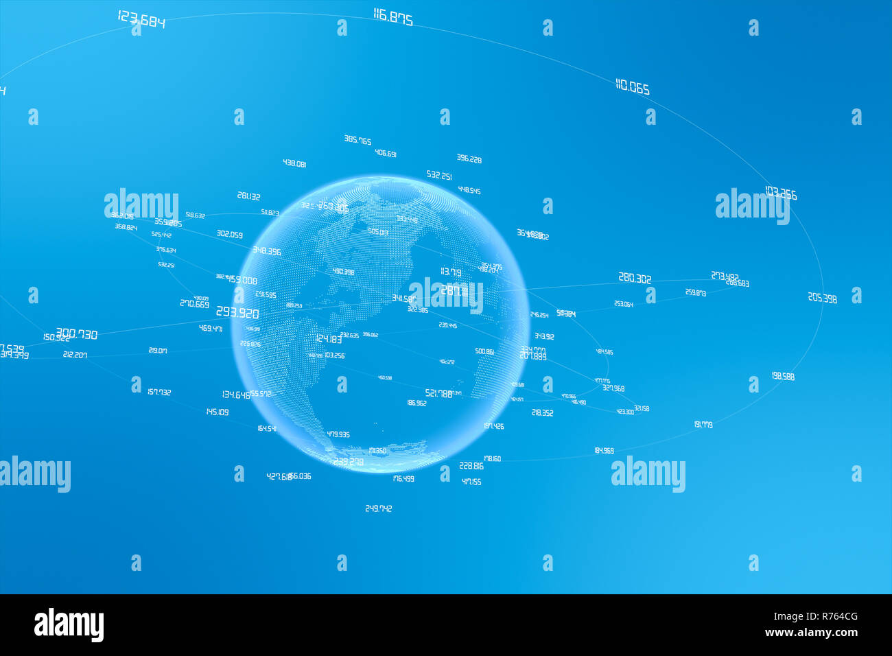 Data rendering hi-res stock photography and images - Alamy
