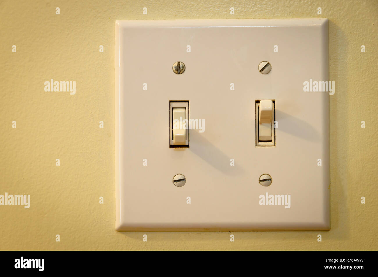 Pair of light switches hi-res stock photography and images - Alamy