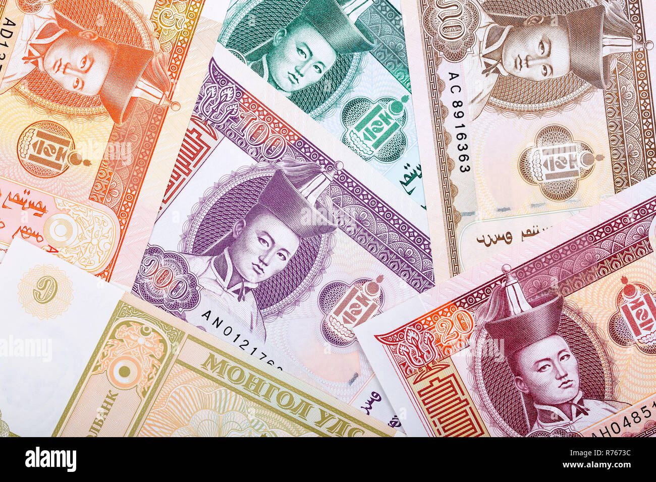 Mongolia currency hi-res stock photography and images - Alamy