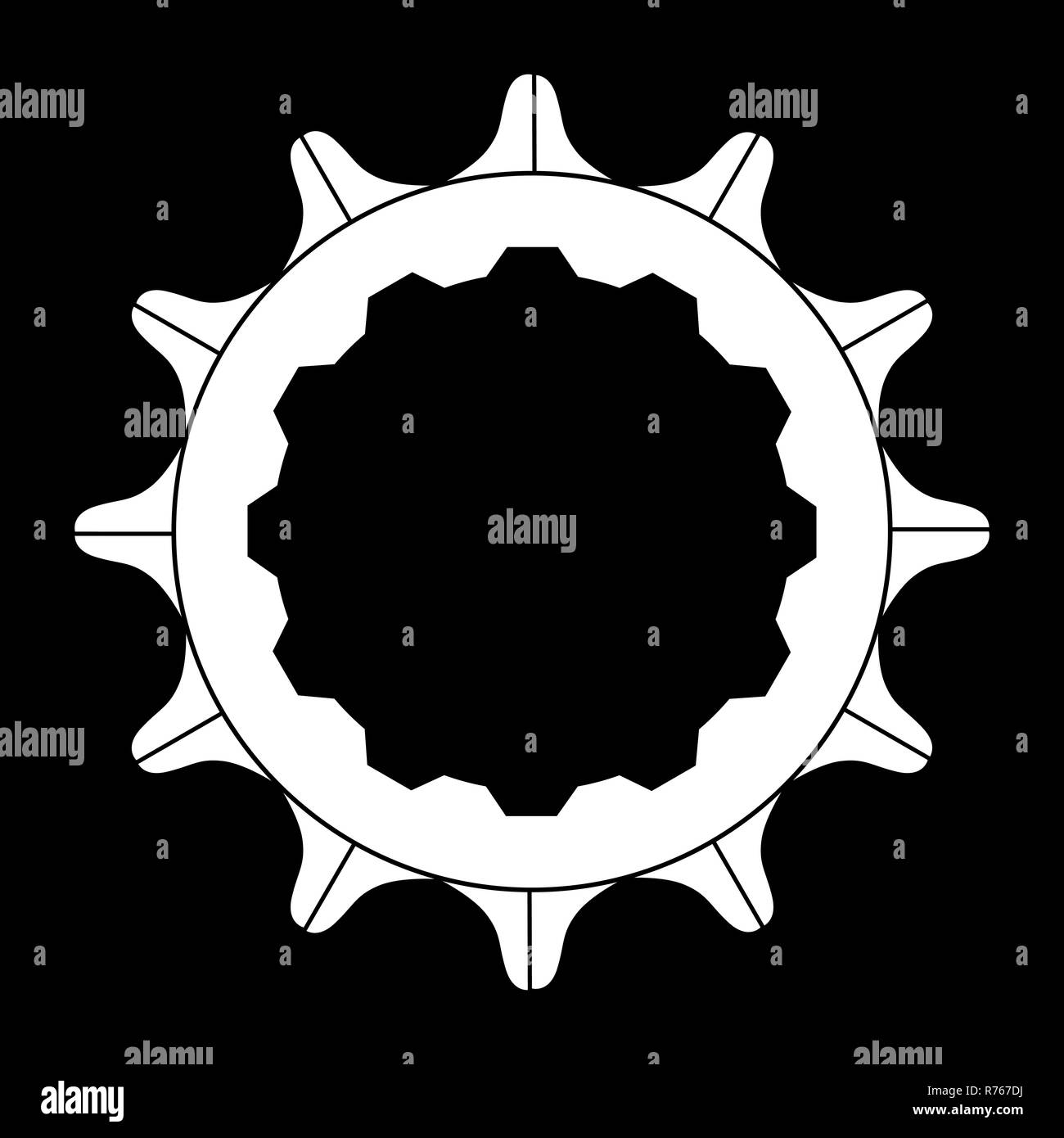 Bike chain drawing hi-res stock photography and images - Alamy