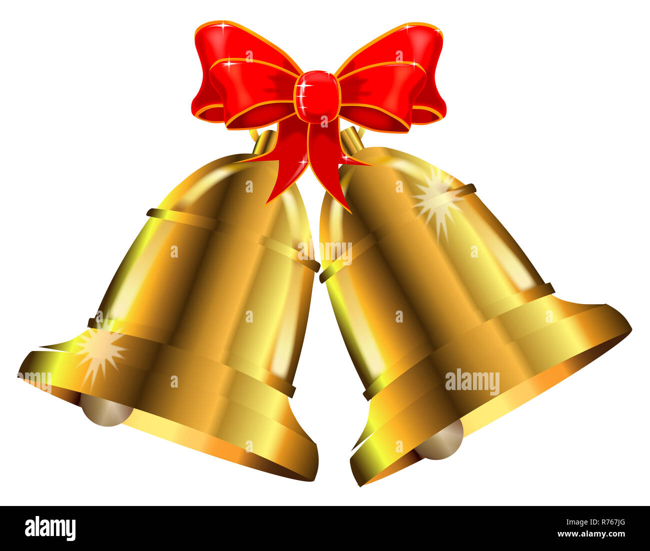 Two church bells Cut Out Stock Images & Pictures - Alamy