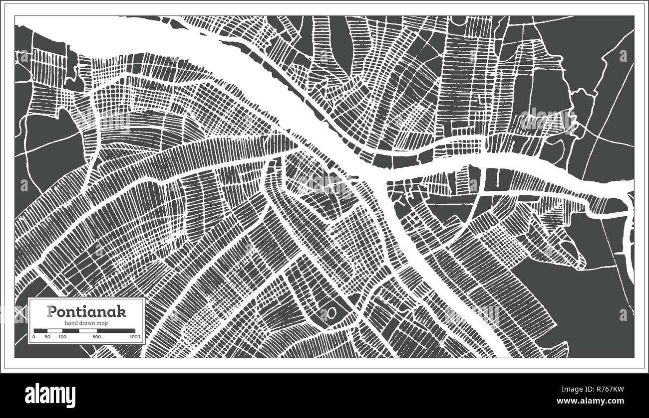 Pontianak indonesia city Stock Vector Images - Alamy