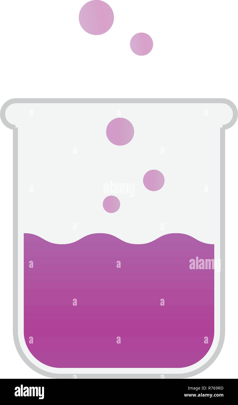 Lab flask tube graphic design template vector Stock Vector Image & Art ...