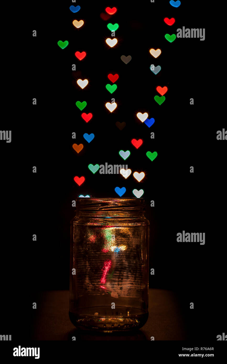 Hearts in a jar hi-res stock photography and images - Alamy