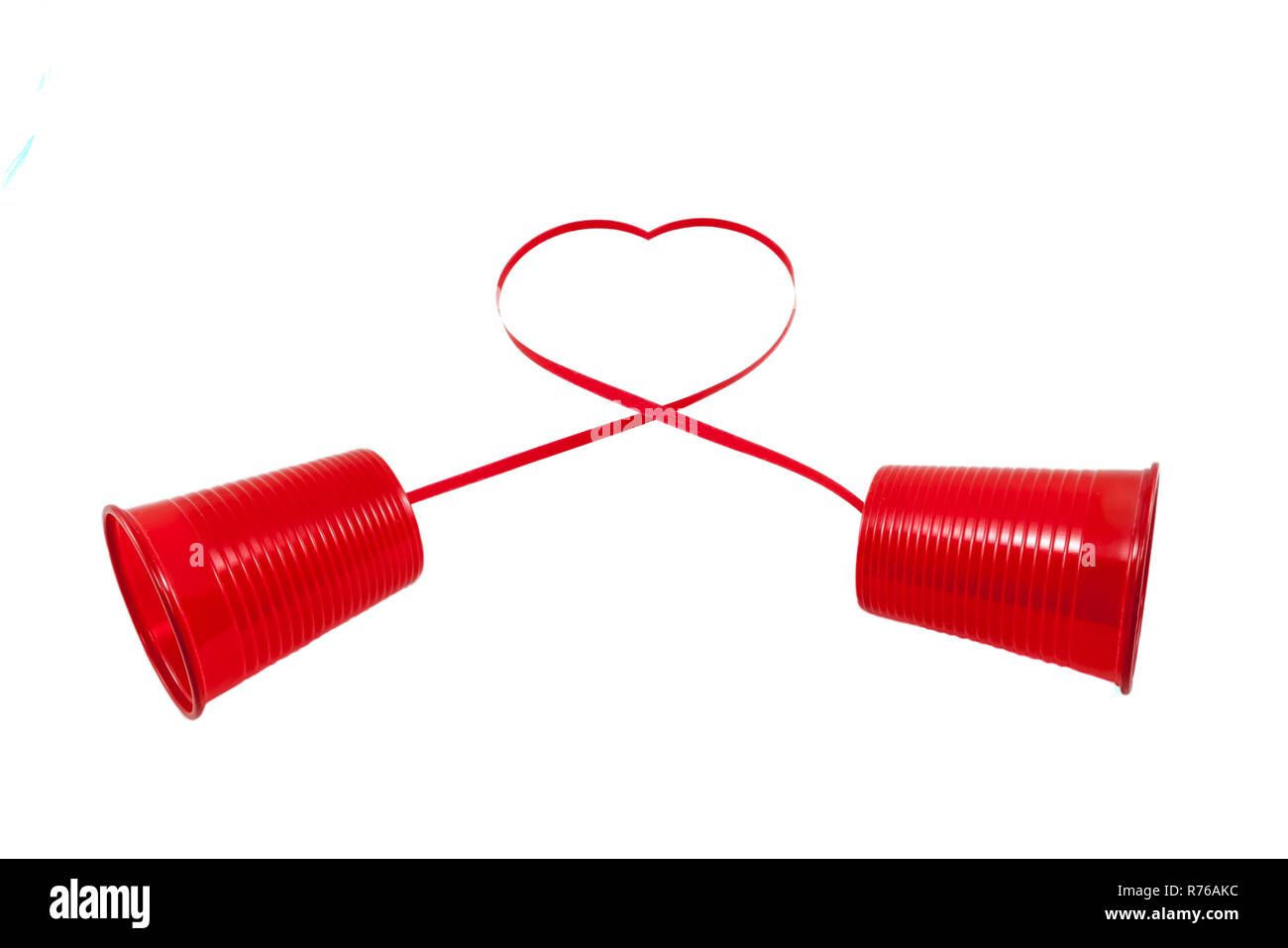 Cup and string phone hi-res stock photography and images - Alamy