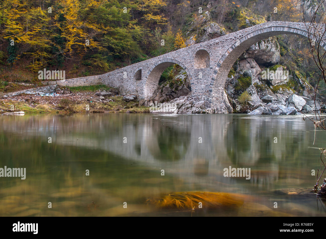 Devil's bridge near Dyadovtsi village, Bulgaria Stock Photo - Alamy