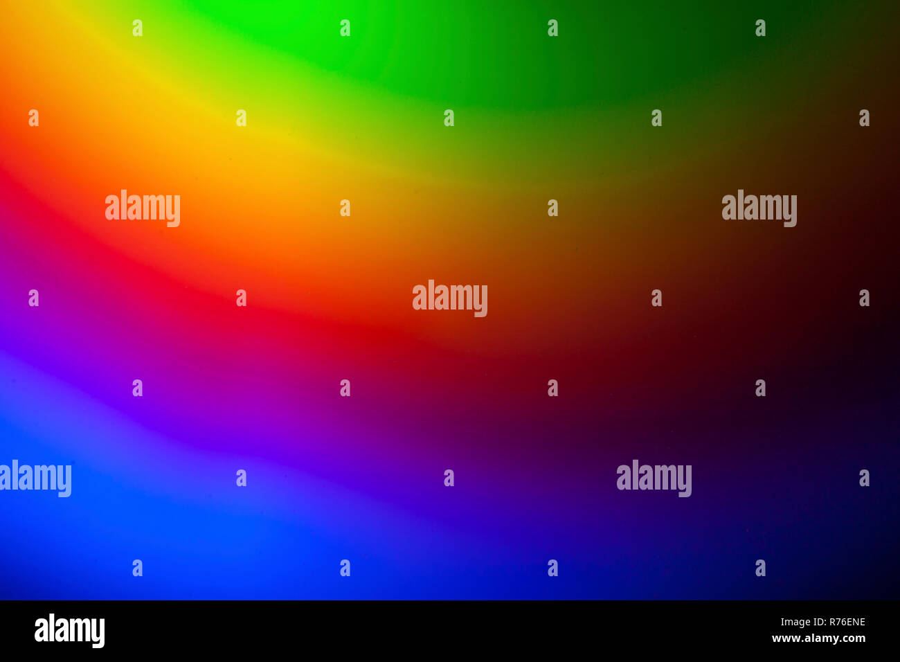 Rainbow colors reflected to the camera sensor Stock Photo - Alamy