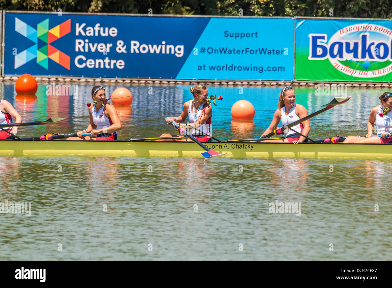 Team winning rowing championship hi-res stock photography and images ...