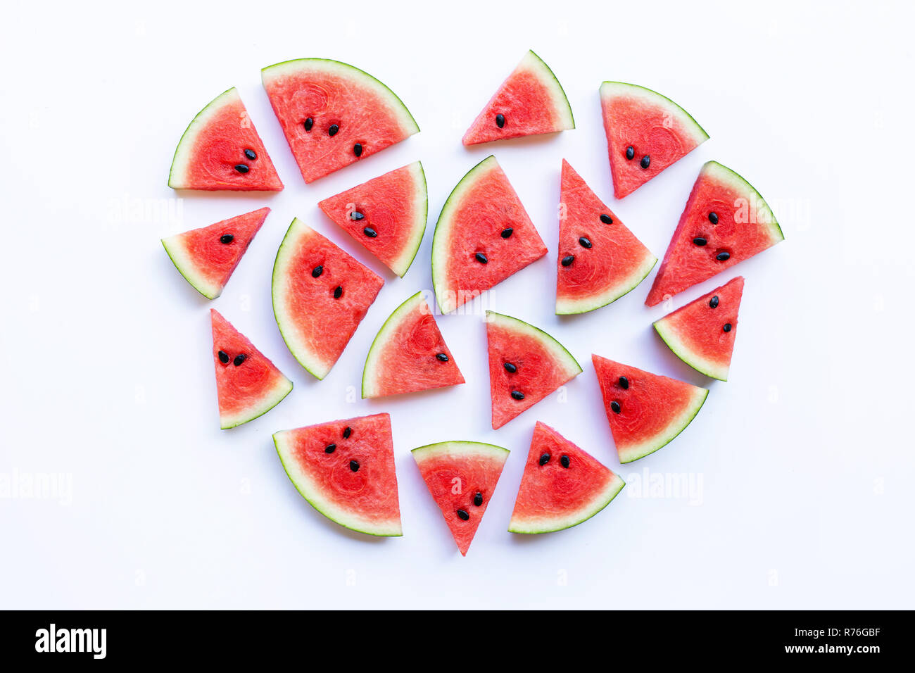 Watermelon with heart hi-res stock photography and images - Alamy
