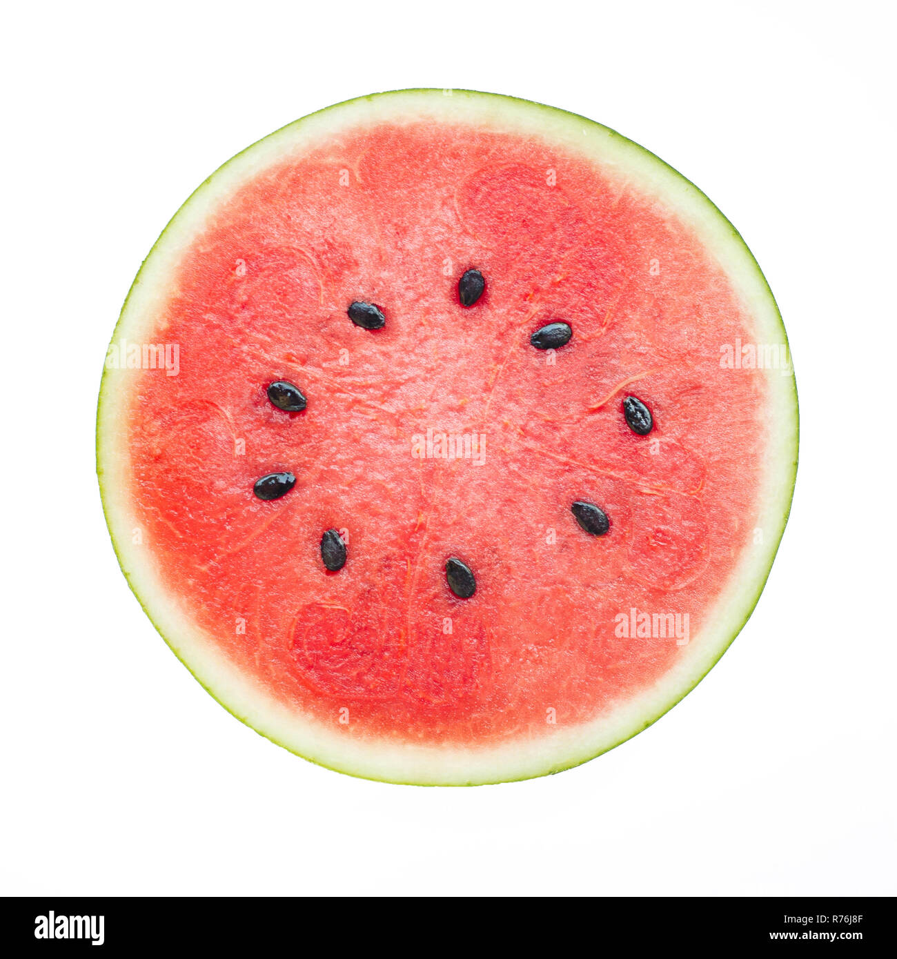 Watermelon on white background Stock Photo - Alamy