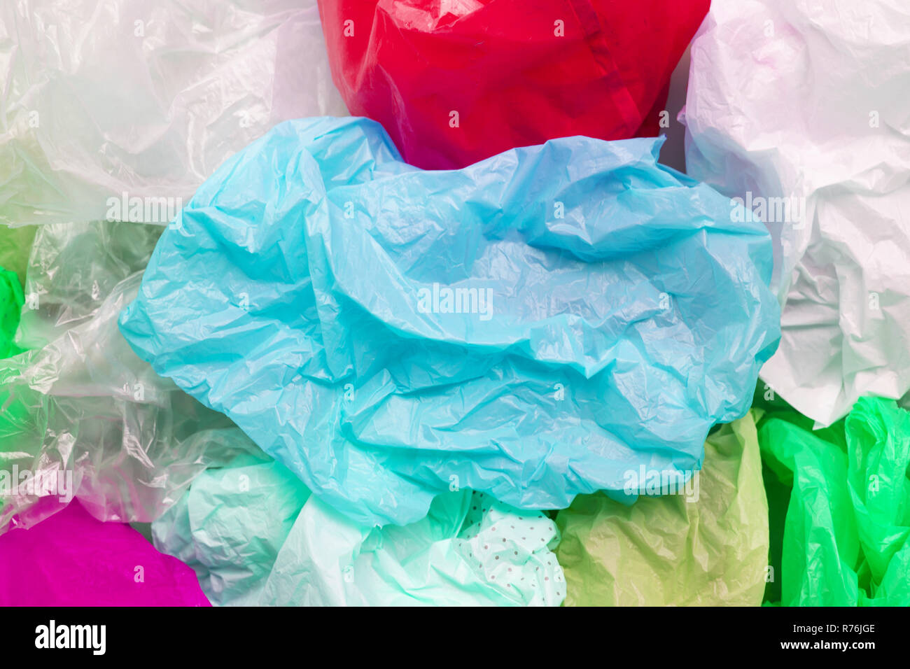 Colorful plastic bags Stock Photo - Alamy