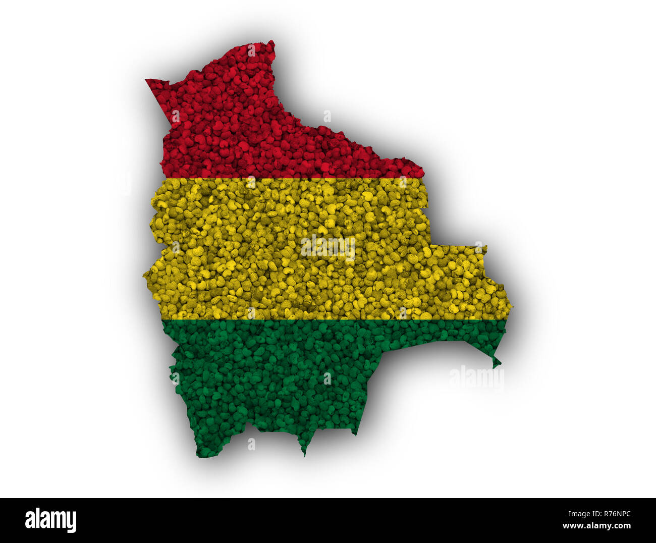 Flag map of bolivia hi-res stock photography and images - Alamy