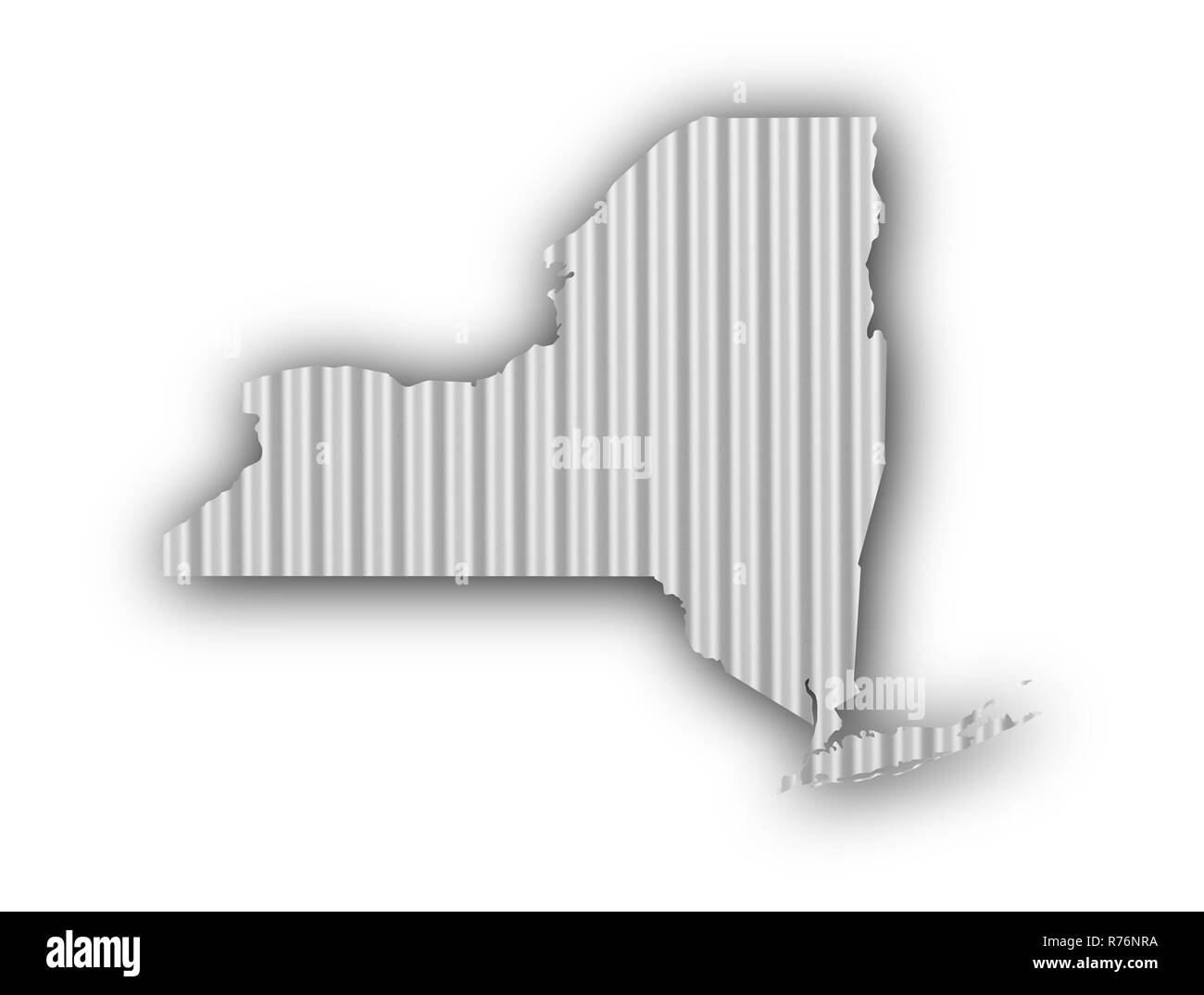 New york light map hi-res stock photography and images - Alamy