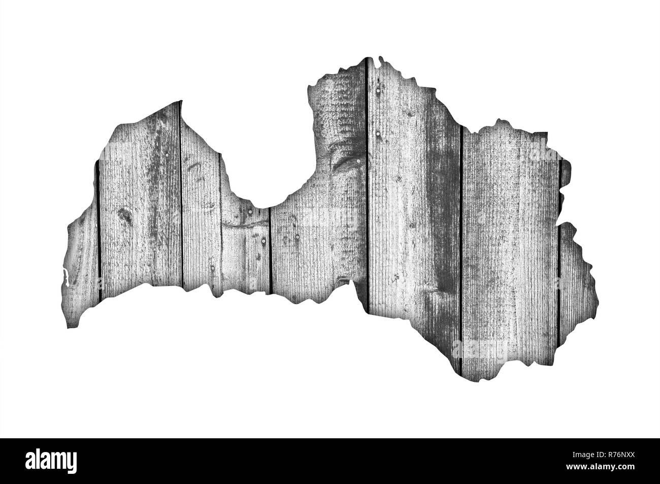 Old map of latvia Black and White Stock Photos & Images - Alamy