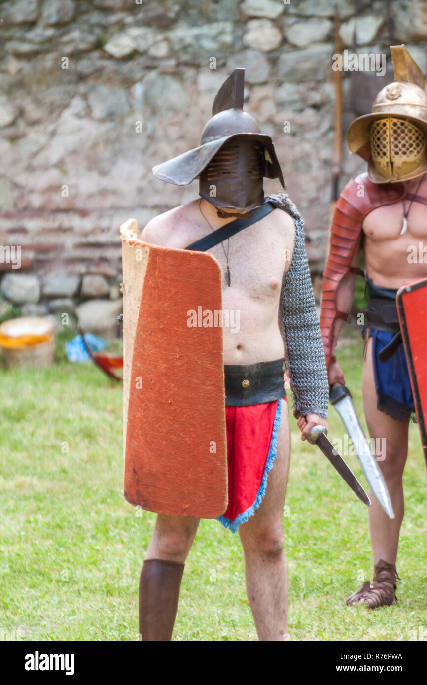 HISARYA, BULGARIA - MAY 30, 2015 - Ancient Festival in Hisarya ...