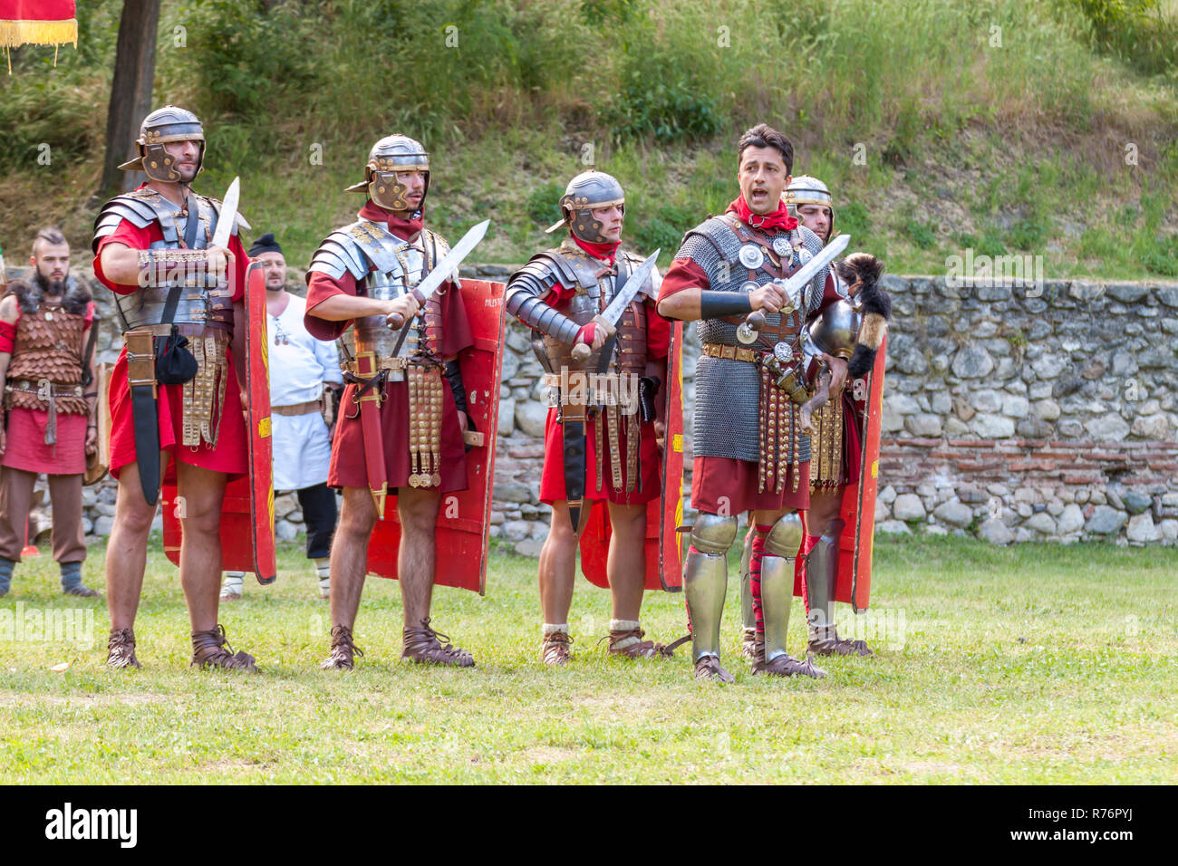 HISARYA, BULGARIA - MAY 30, 2015 - Ancient Festival in Hisarya ...