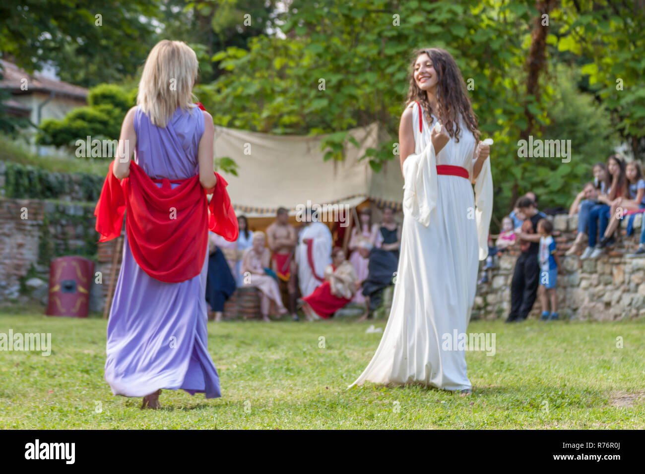 HISARYA, BULGARIA - MAY 30, 2015 - Ancient Festival in Hisarya ...