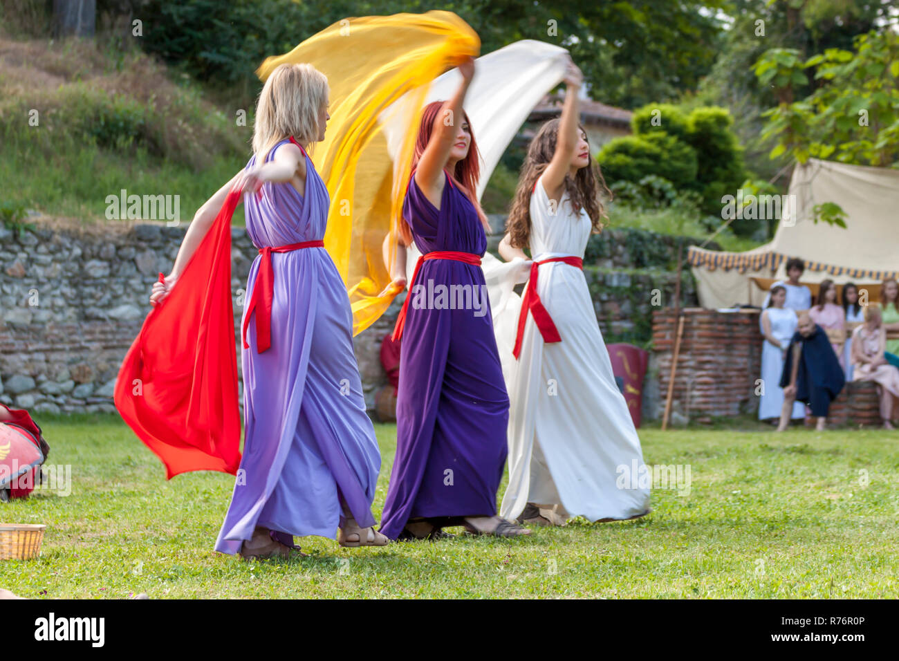 HISARYA, BULGARIA - MAY 30, 2015 - Ancient Festival in Hisarya ...