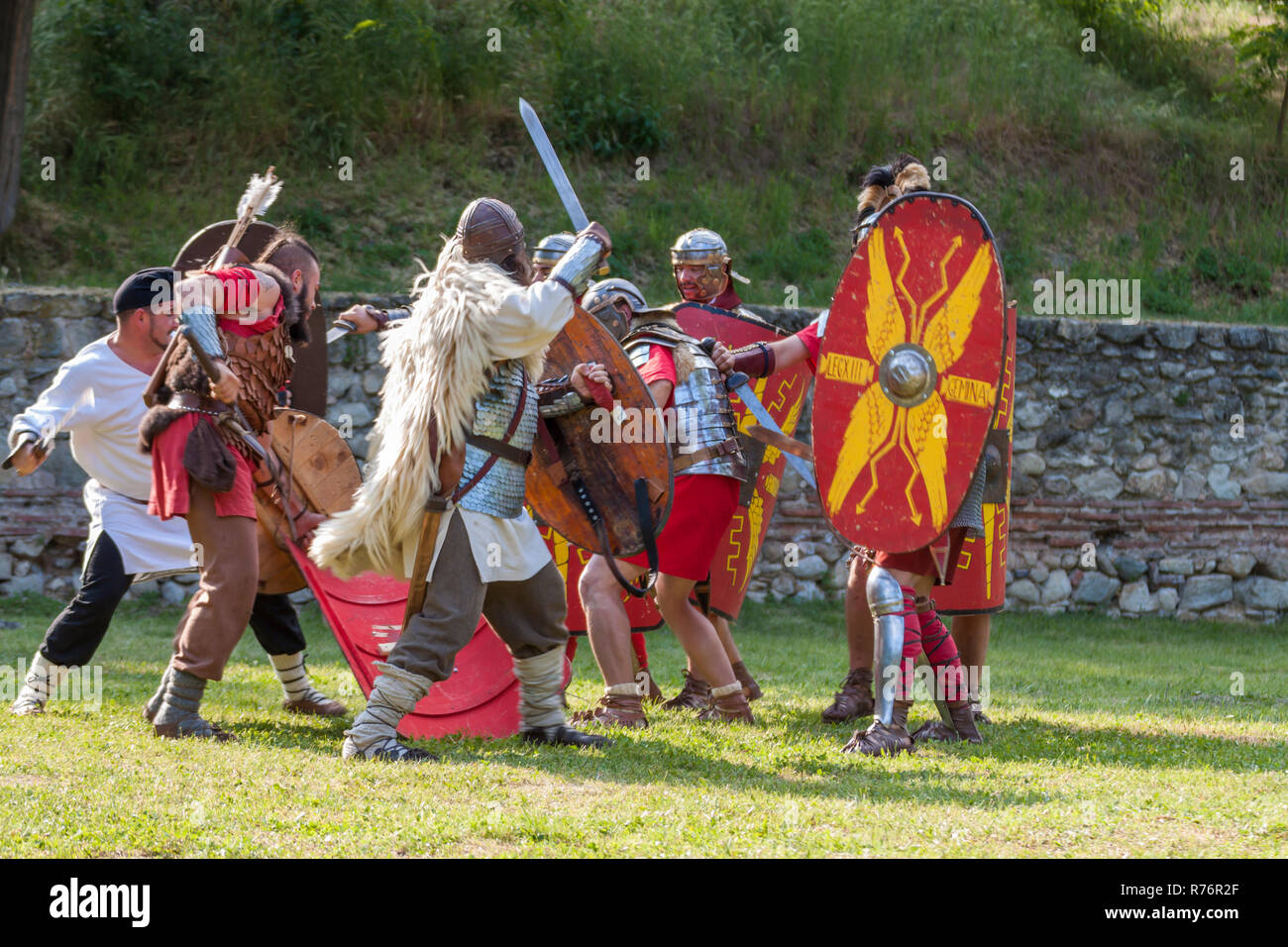 HISARYA, BULGARIA - MAY 30, 2015 - Ancient Festival in Hisarya ...
