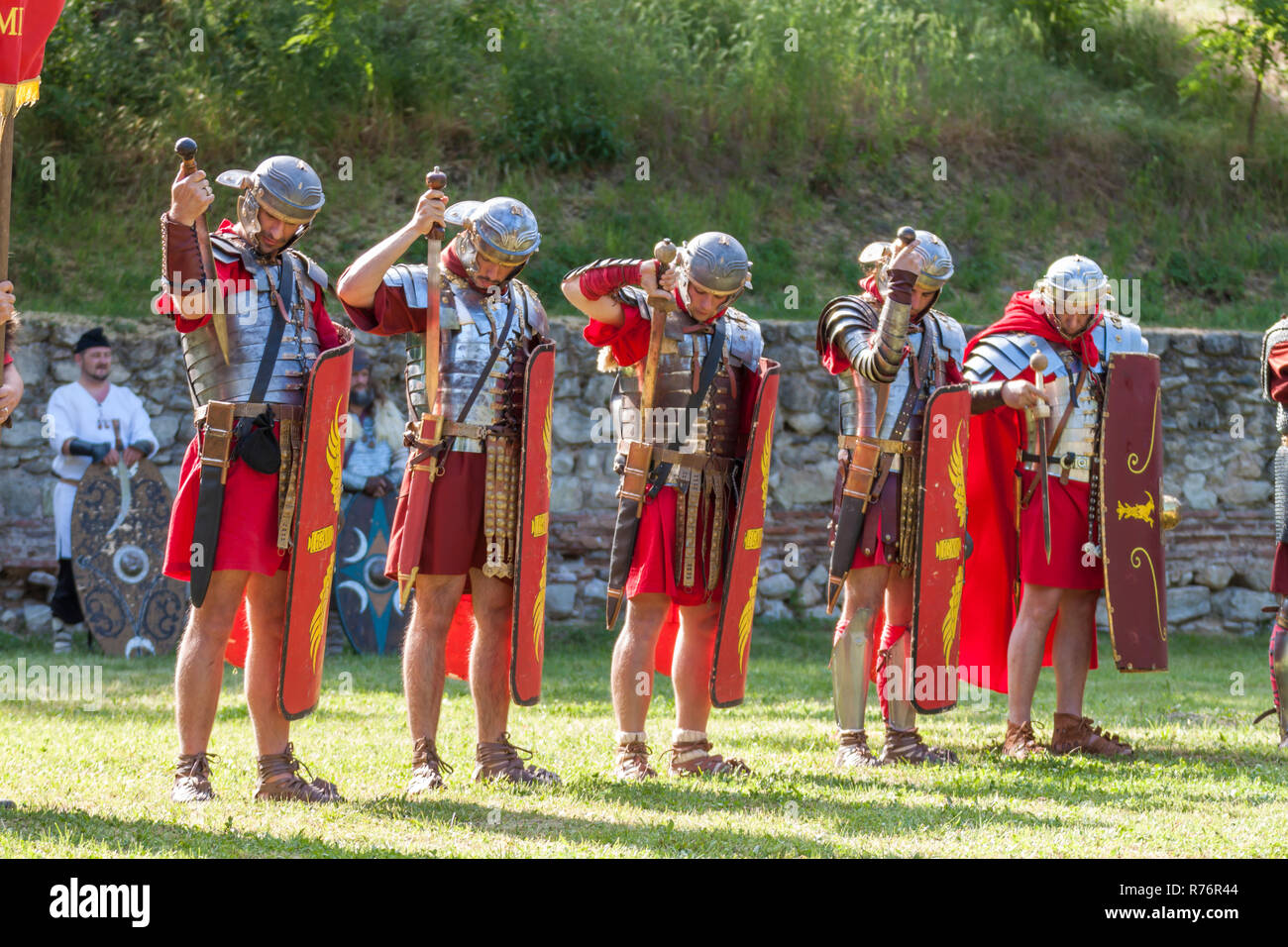 HISARYA, BULGARIA - MAY 30, 2015 - Ancient Festival in Hisarya ...