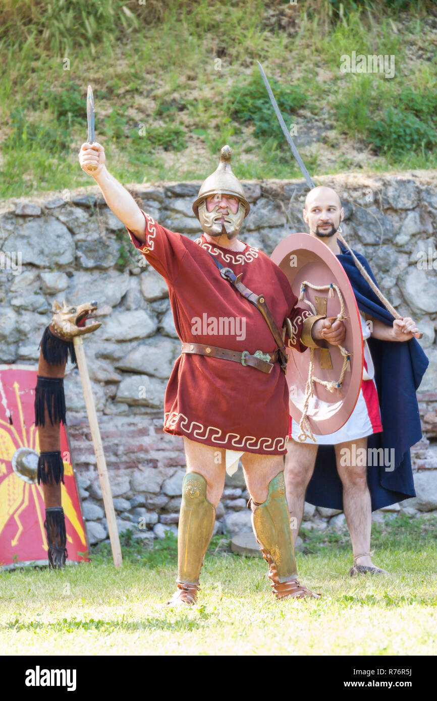 HISARYA, BULGARIA - MAY 30, 2015 - Ancient Festival in Hisarya ...