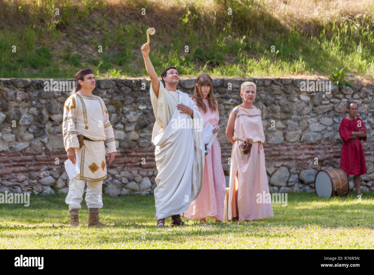 HISARYA, BULGARIA - MAY 30, 2015 - Ancient Festival in Hisarya ...
