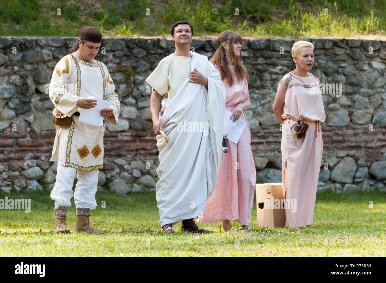 HISARYA, BULGARIA - MAY 30, 2015 - Ancient Festival in Hisarya ...