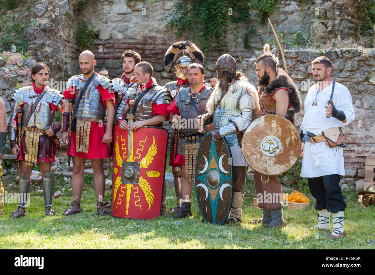 HISARYA, BULGARIA - MAY 30, 2015 - Ancient Festival in Hisarya ...