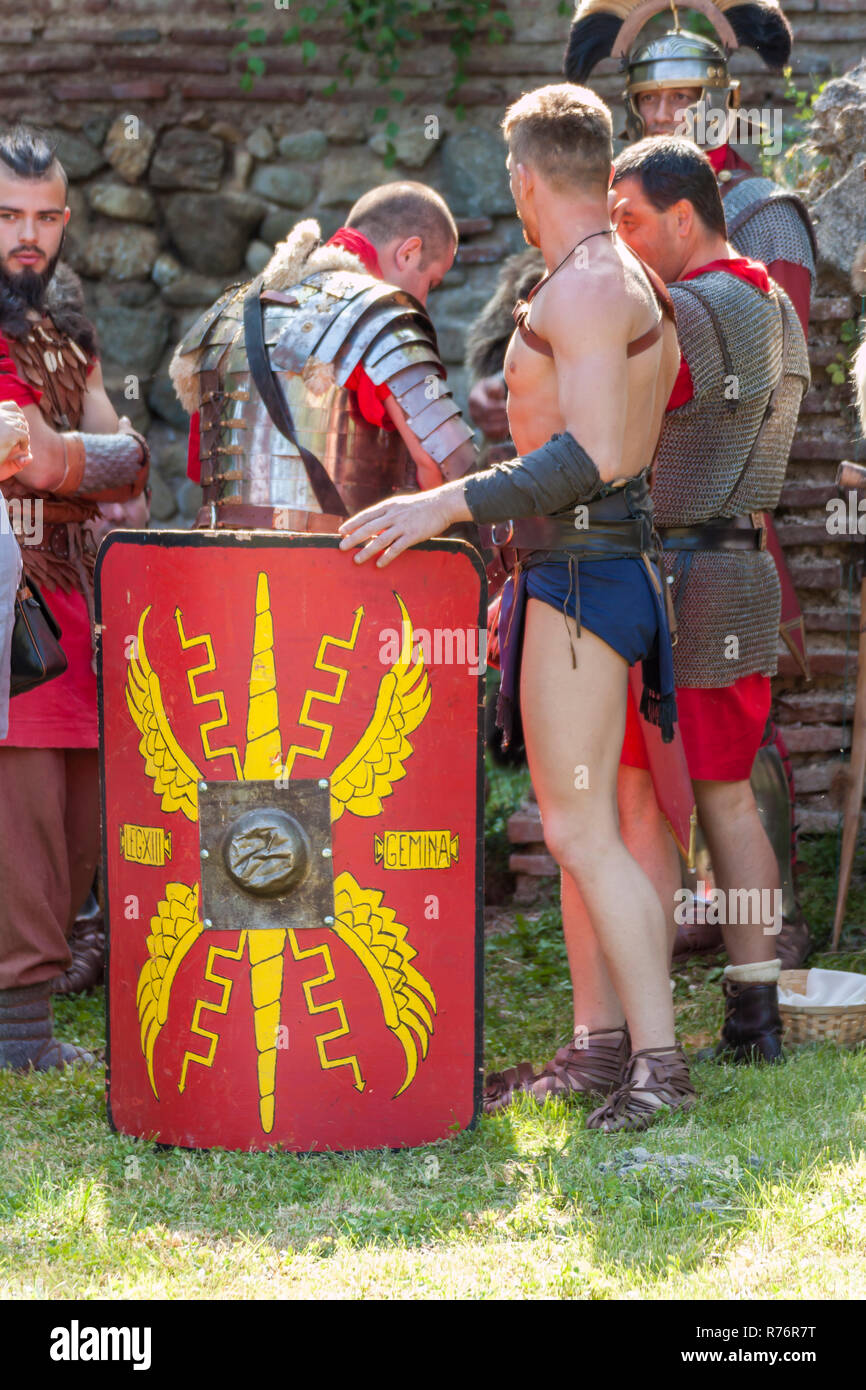 HISARYA, BULGARIA - MAY 30, 2015 - Ancient Festival in Hisarya ...