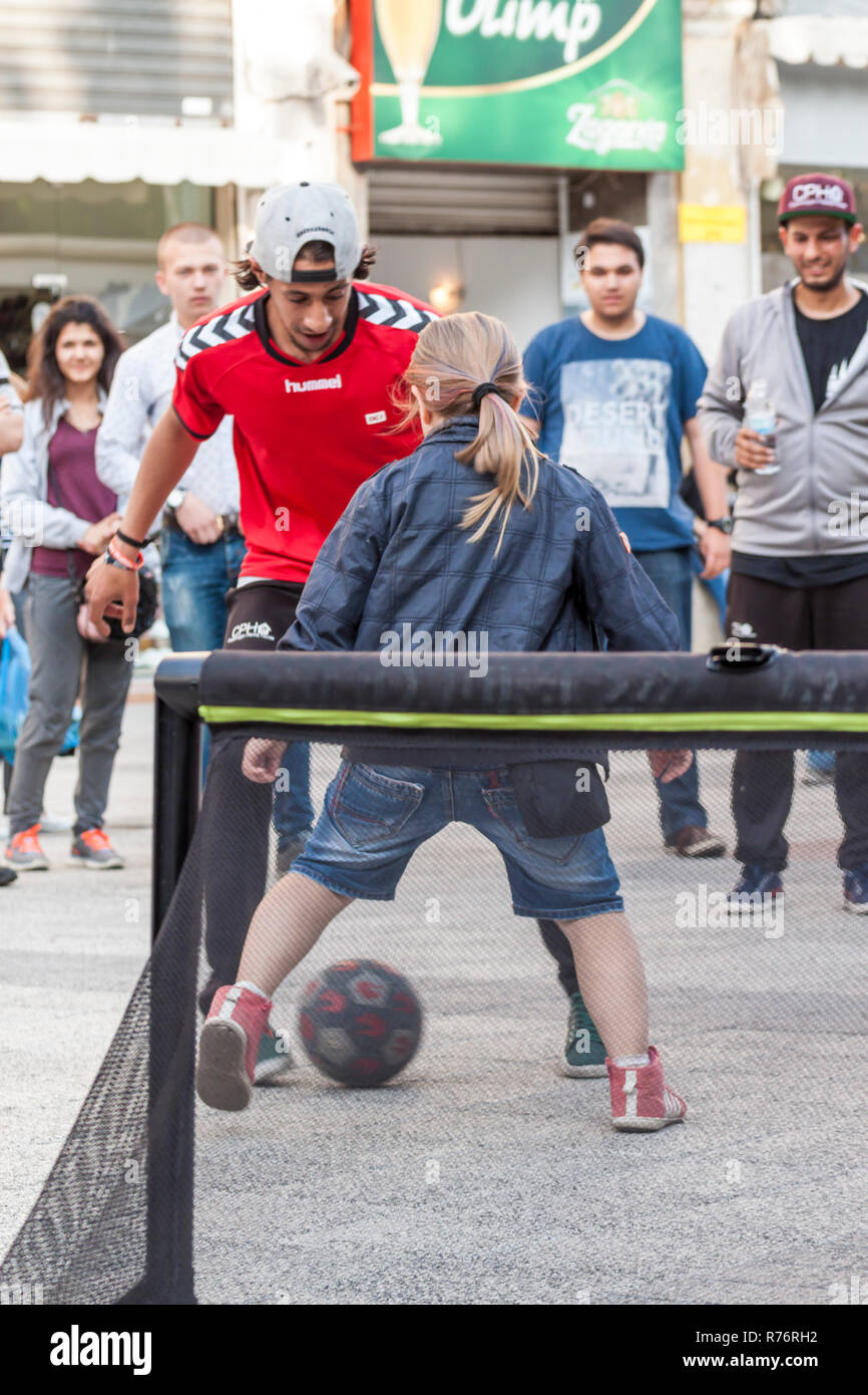 PLOVDIV, BULGARIA - MAY 29, 2015 - Demonstration of Panna - new urban ...