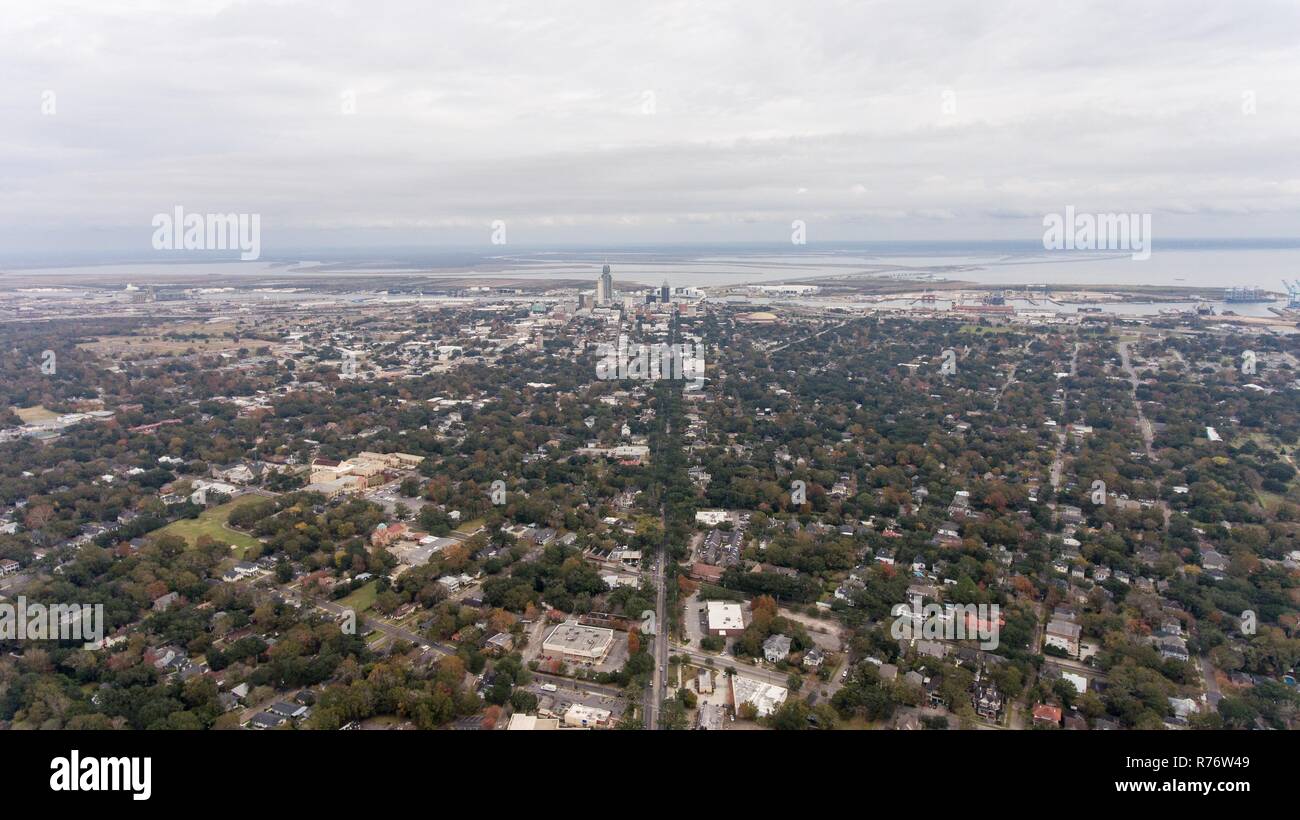 Mobile, Alabama cityscape Stock Photo - Alamy