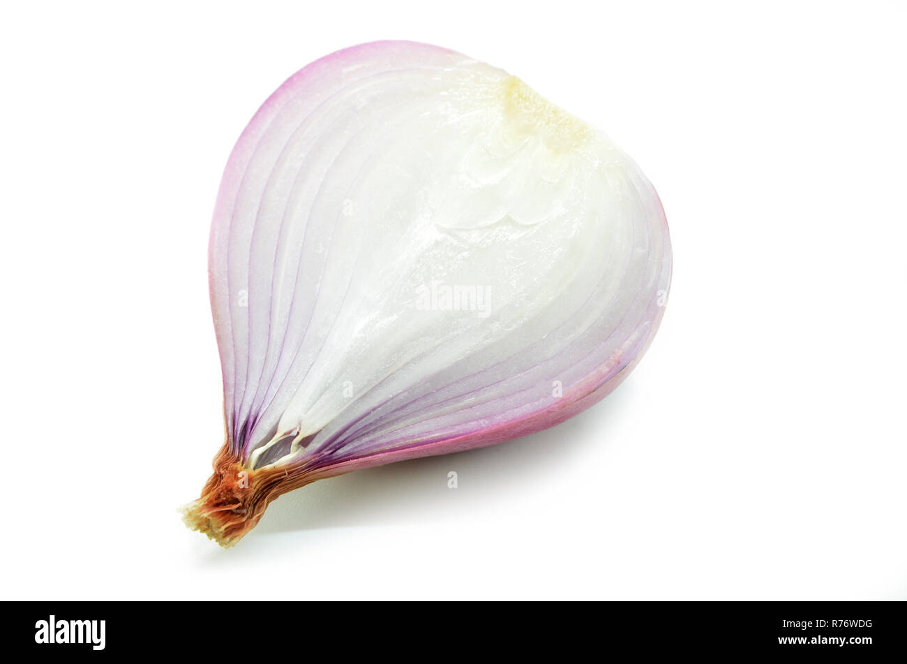 Salad shallot isolated Stock Photo - Alamy