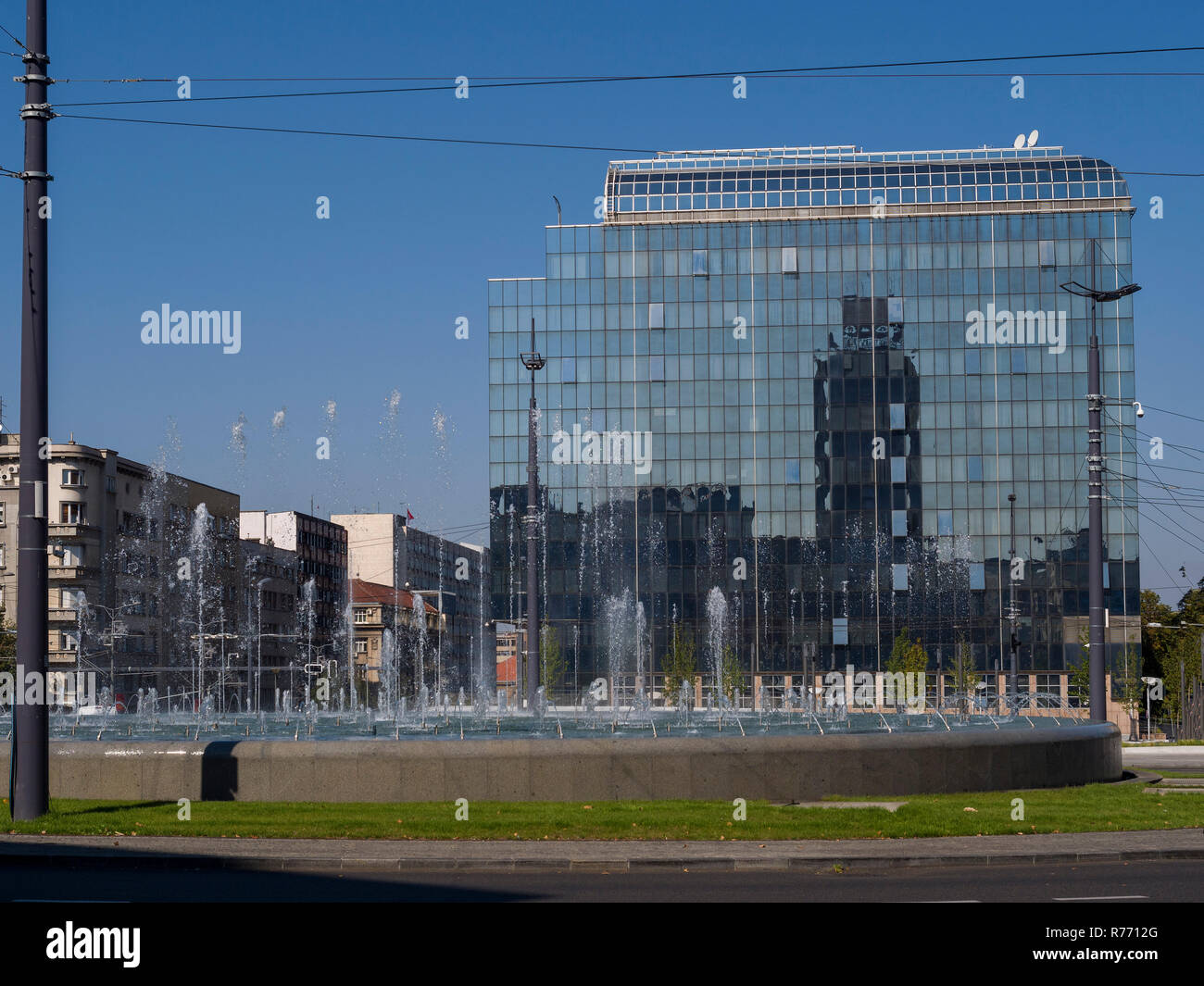 square Trg Slavija, Belgrade, Serbia, Europe Stock Photo - Alamy