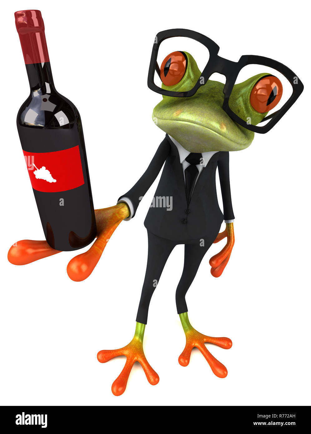 Frog drinking wine hi-res stock photography and images - Alamy