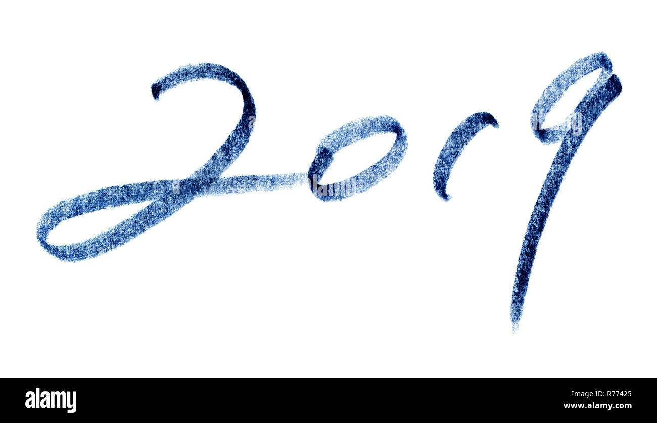 Year 2019 Cut Out Stock Images & Pictures - Alamy