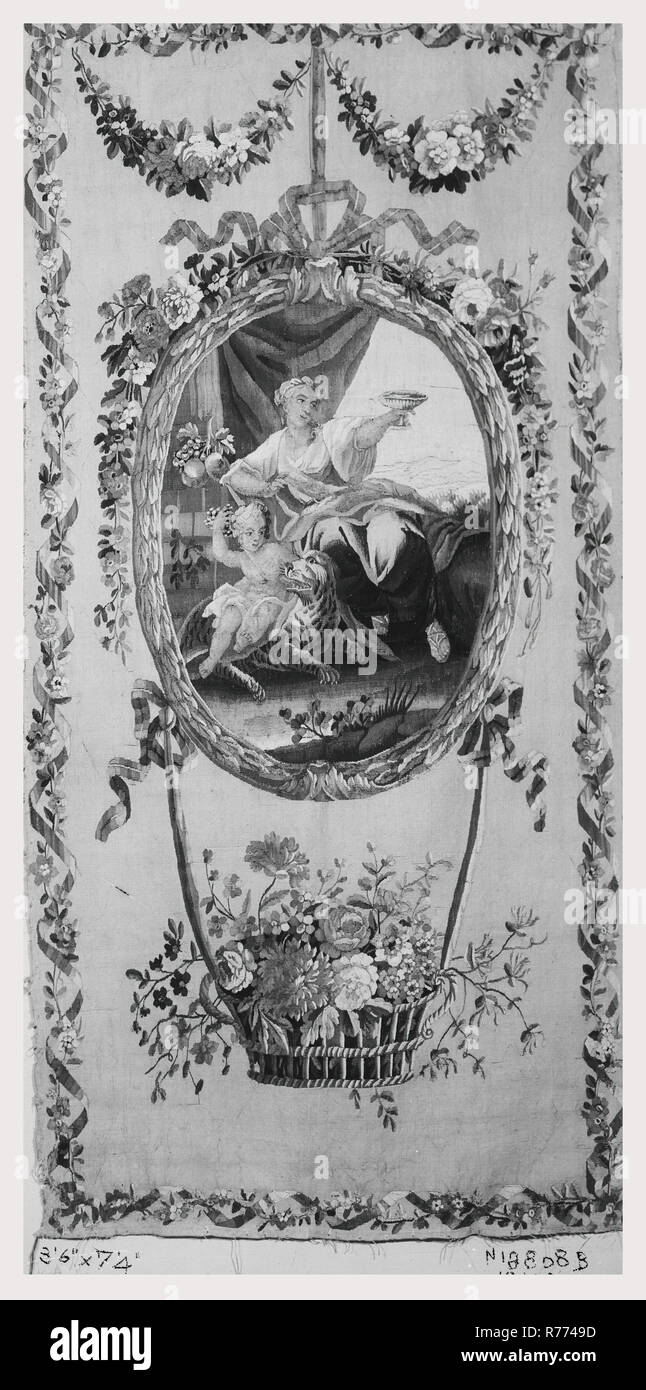 Bacchic nymph as personification of Taste Stock Photo - Alamy