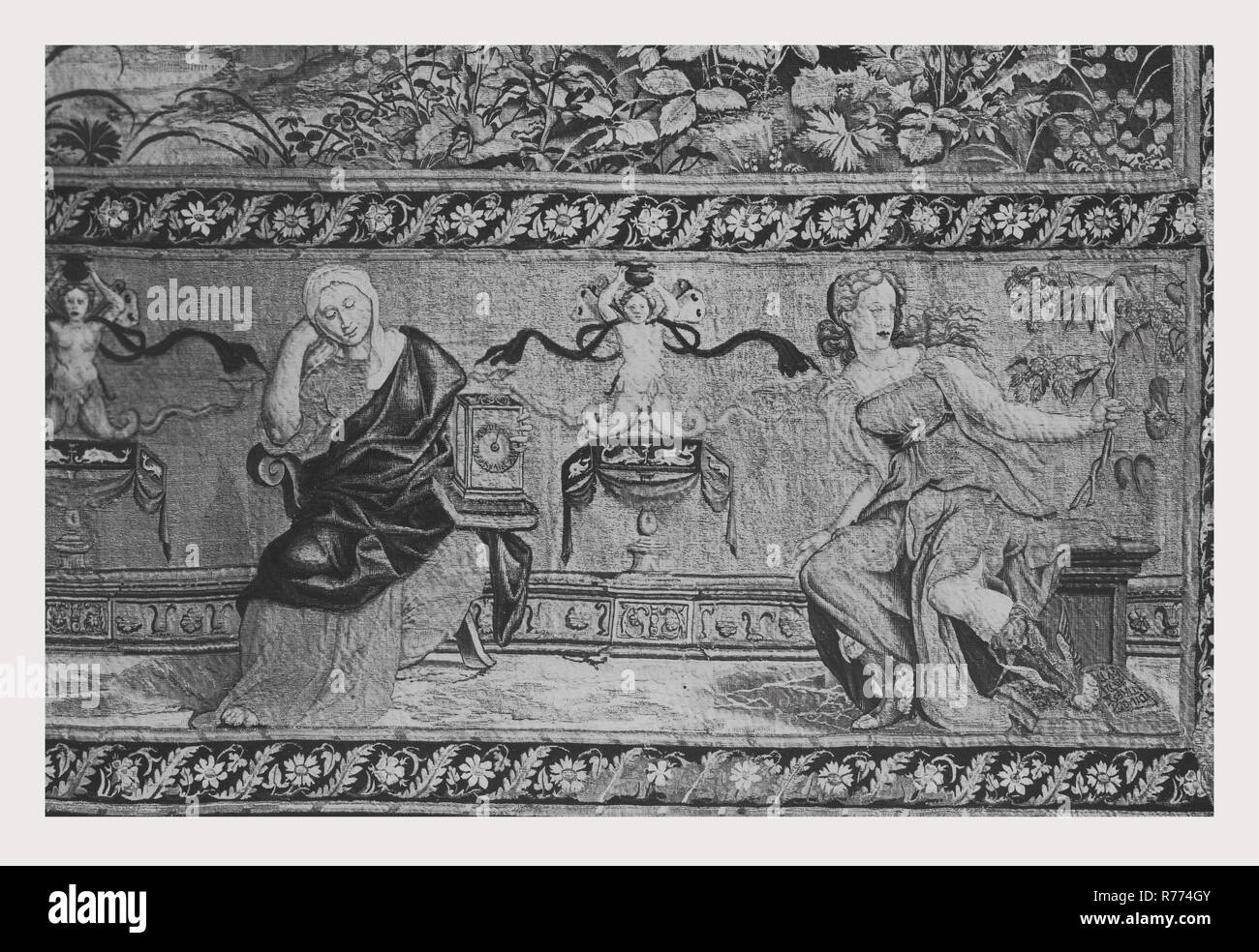 Calling of Moses: burning bush Stock Photo - Alamy