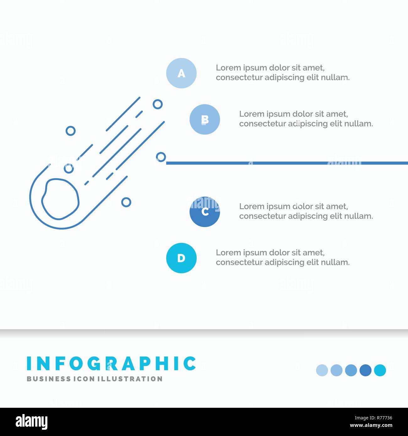 Infographics Asteroid