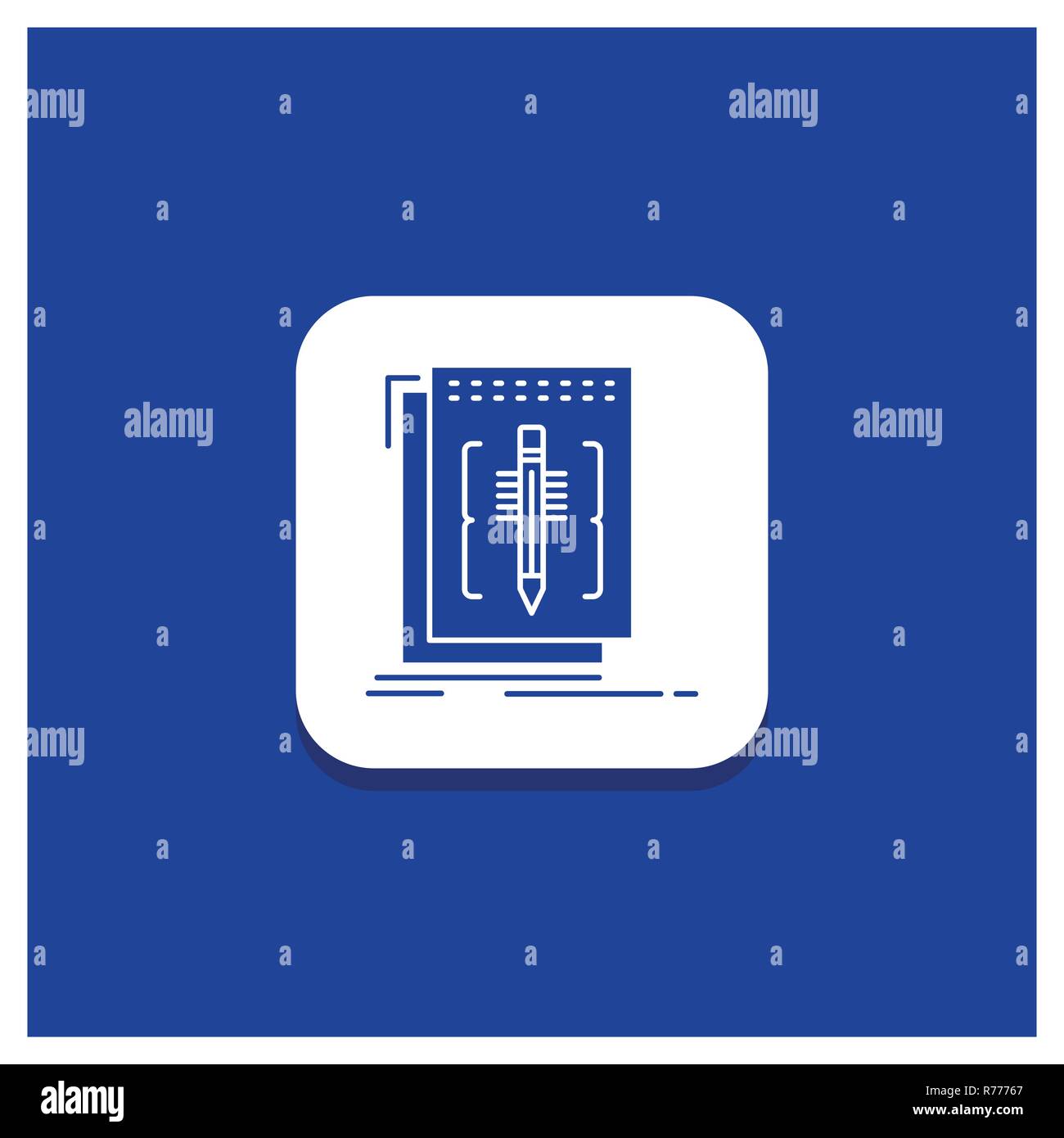 Blue background for edits Stock Vector Images - Alamy