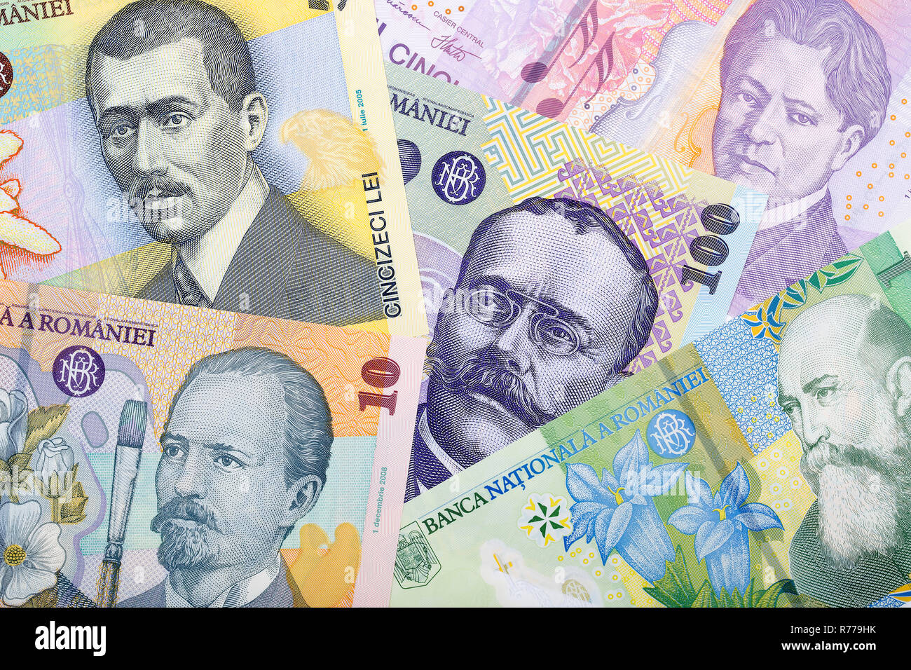 Banknote romania hi-res stock photography and images - Alamy