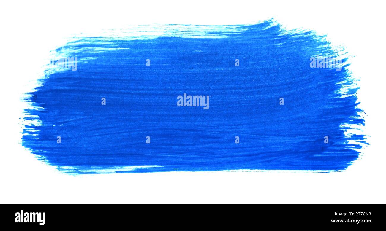 messy blue brush texture Stock Photo - Alamy