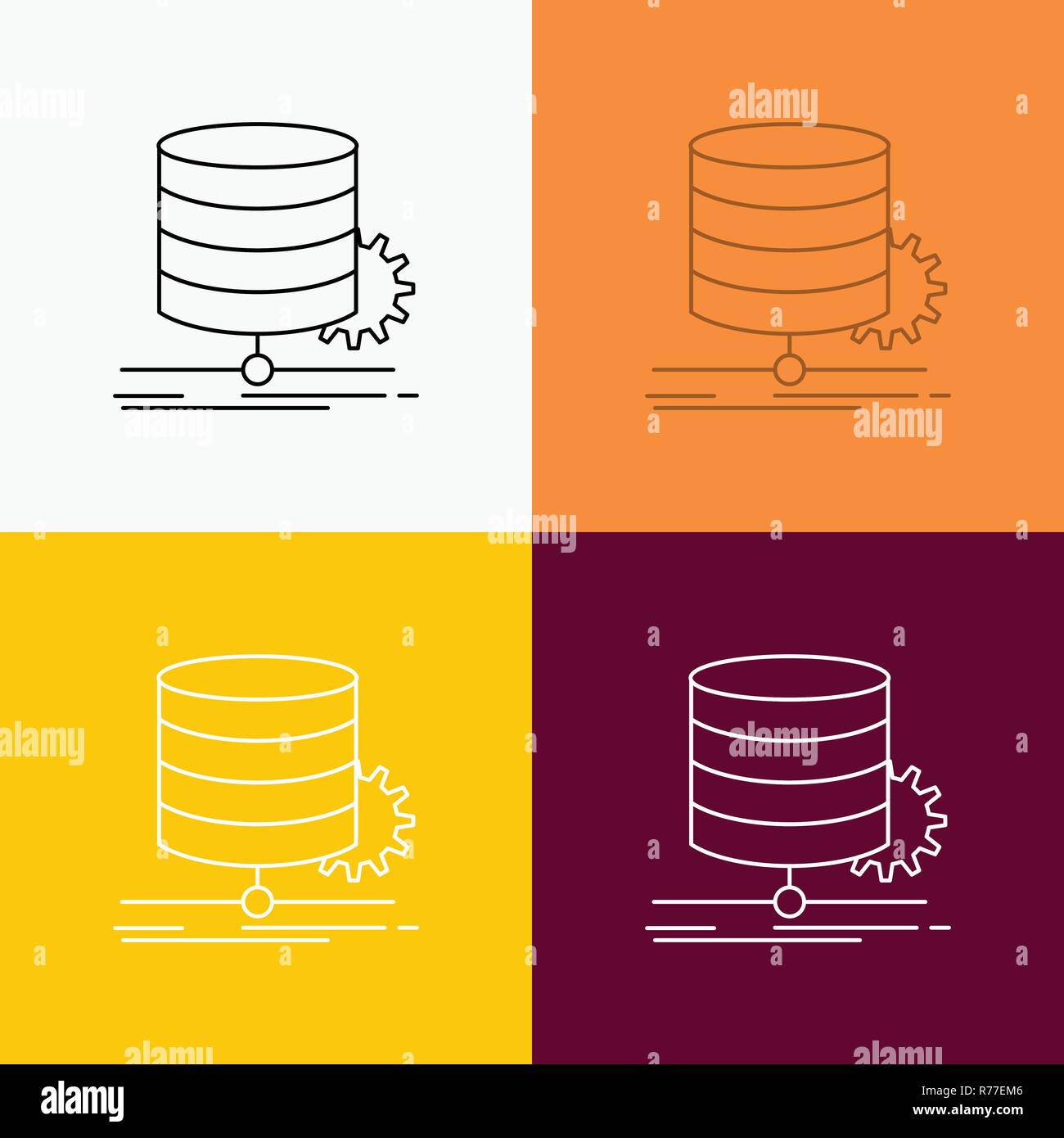 Flowchart arrow block Stock Vector Images - Alamy