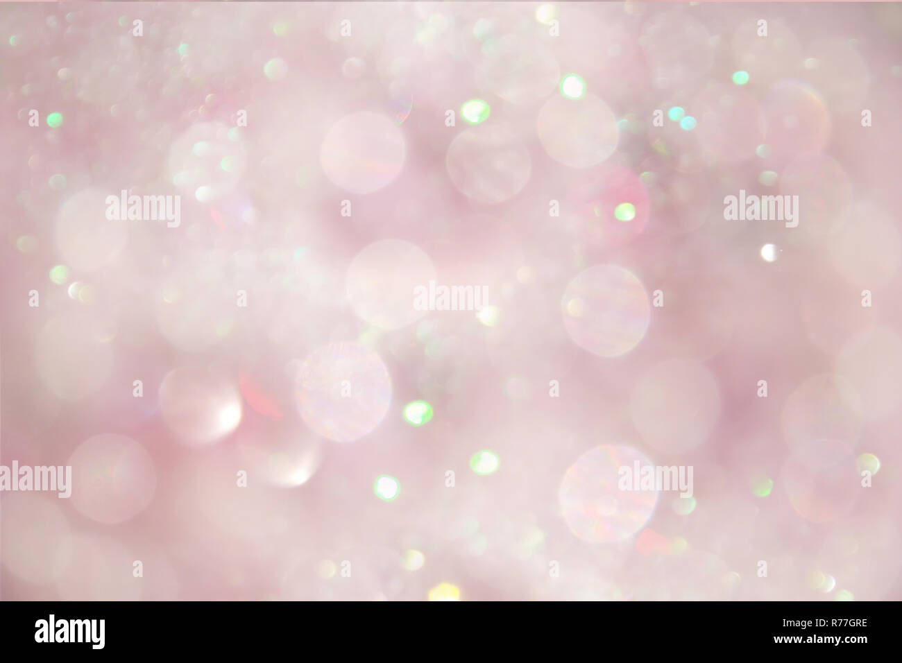 Abstract pink glittery bokeh background Stock Photo - Alamy