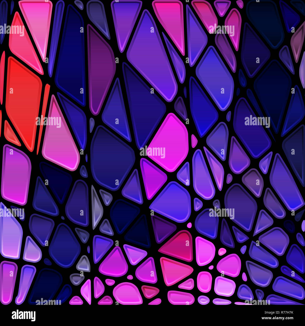 abstract stained-glass mosaic background Stock Photo - Alamy