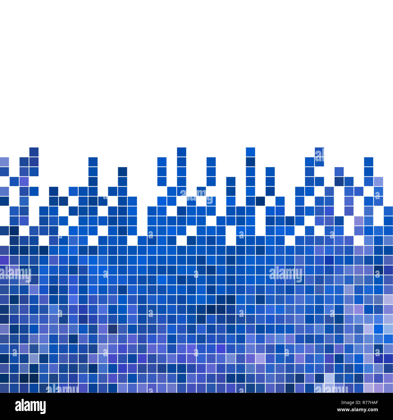 abstract square pixel mosaic background Stock Photo - Alamy