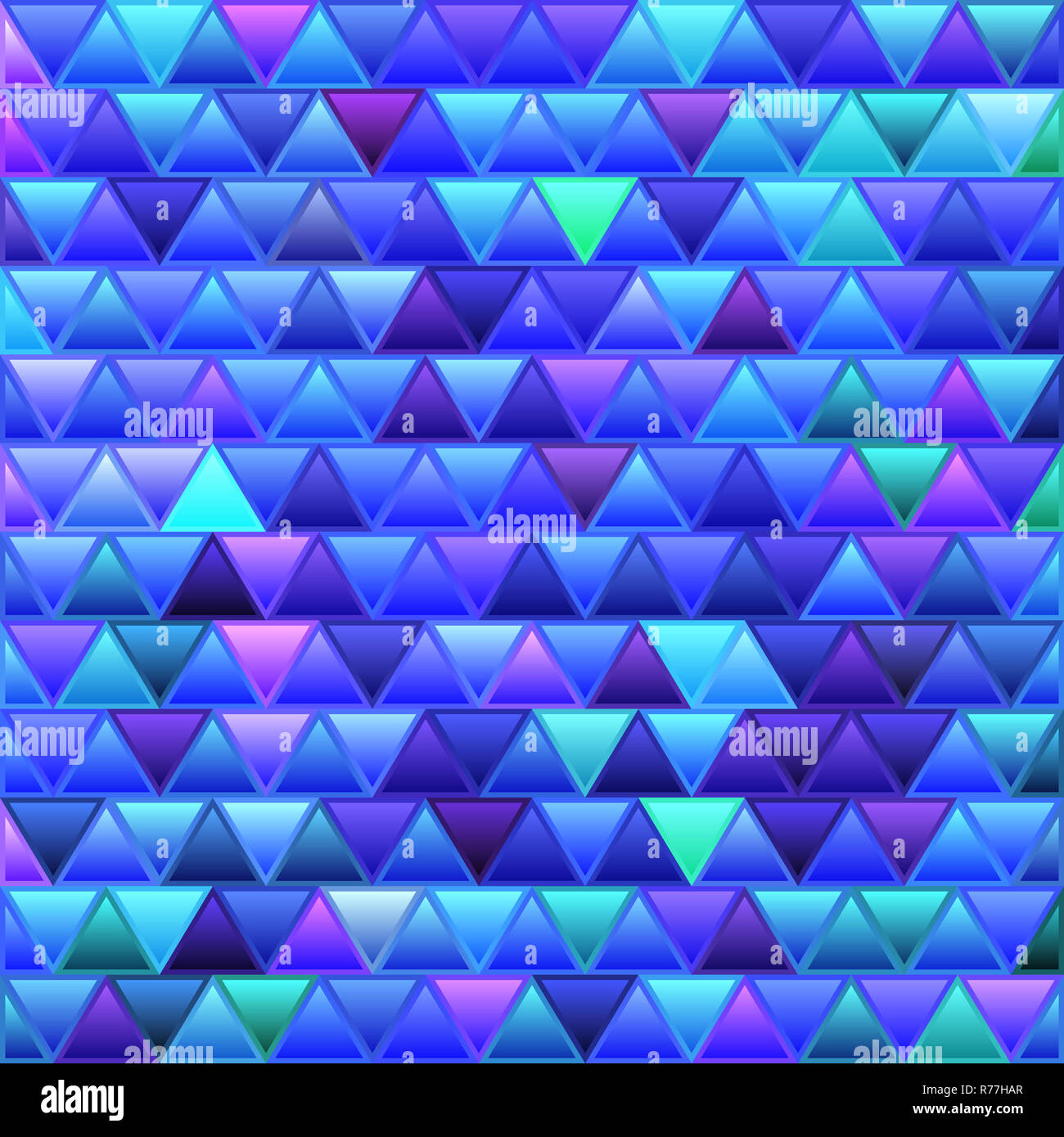 abstract vector stained-glass triangle mosaic background Stock Photo ...