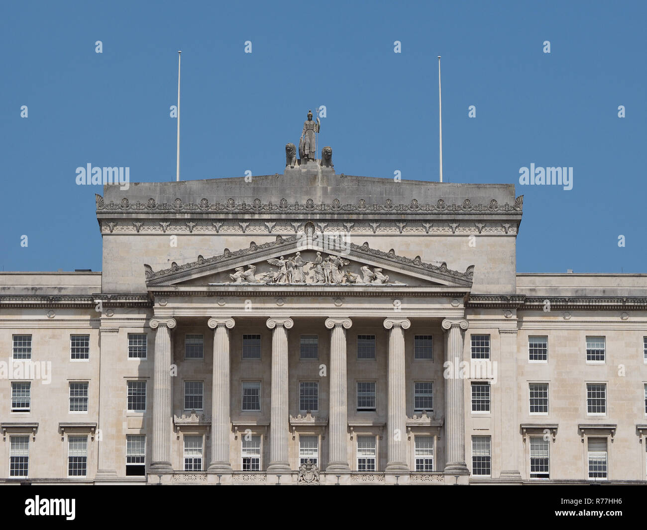Stormont Parliament Buildings in Belfast Stock Photo - Alamy