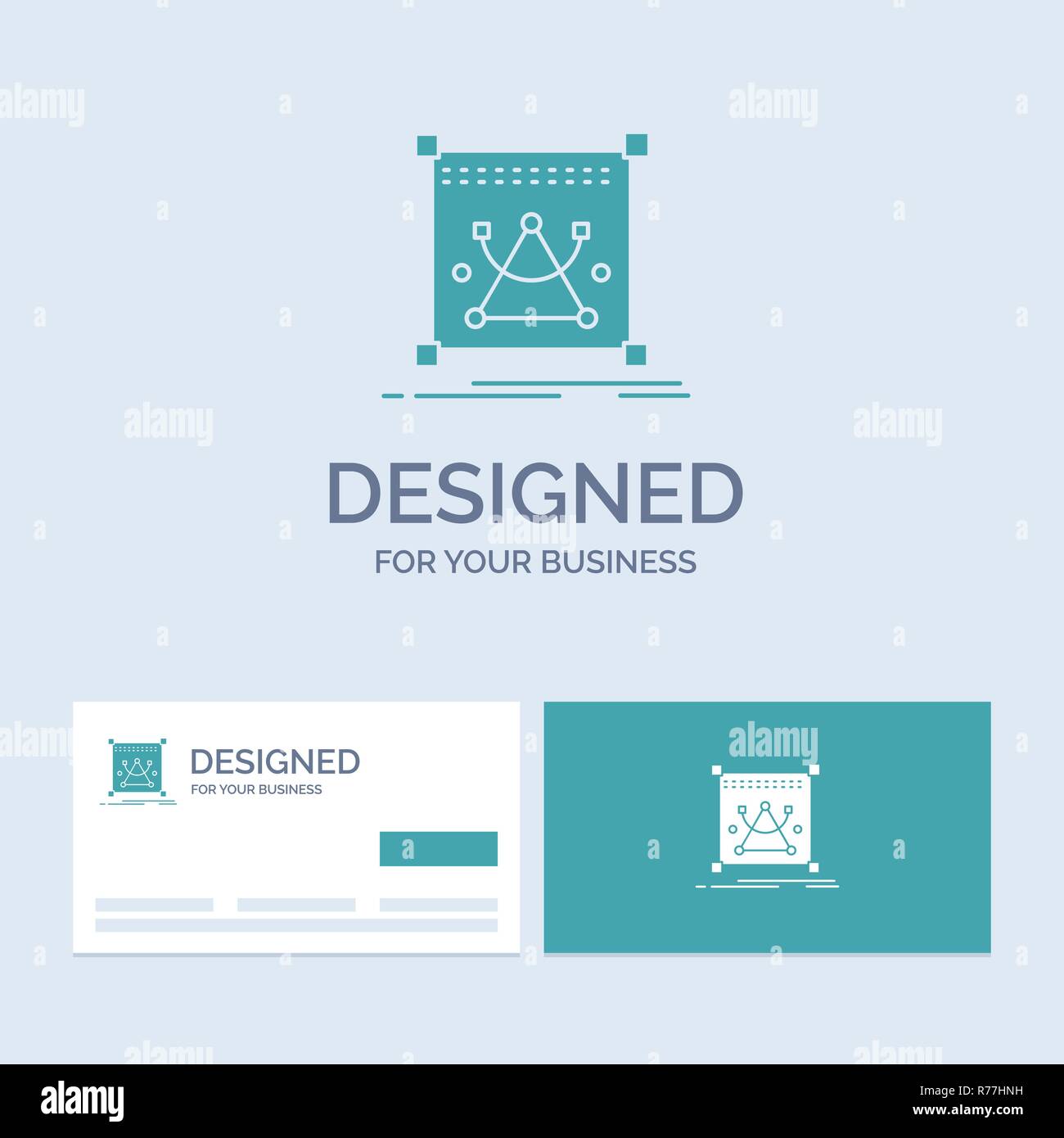 3d, edit, editing, object, resize Business Logo Glyph Icon Symbol for your business. Turquoise ...