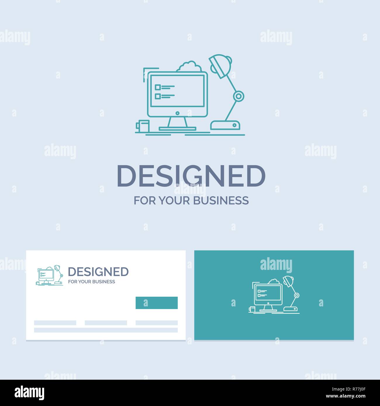 Desktop Logo Computer Workstation Icon High Resolution Stock ...